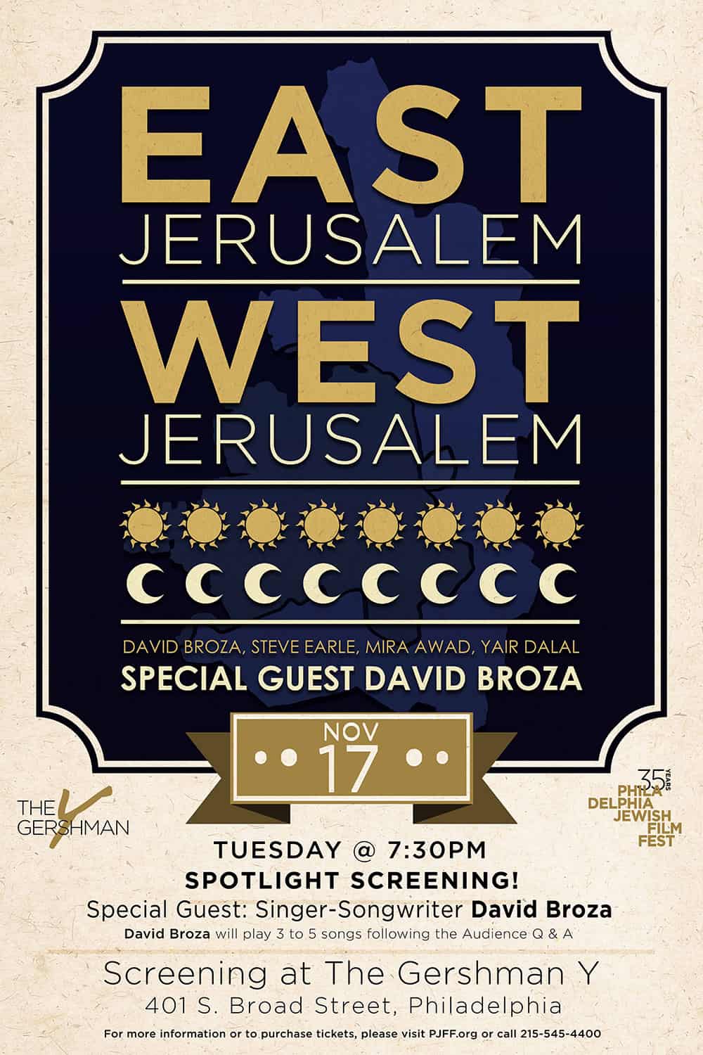 East Jerusalem/West Jerusalem - Philadelphia Jewish Film and Media